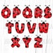 Ladybug Alphabet Svg,dxf,letters,font,numbers,birthday,cut File,bundle ...