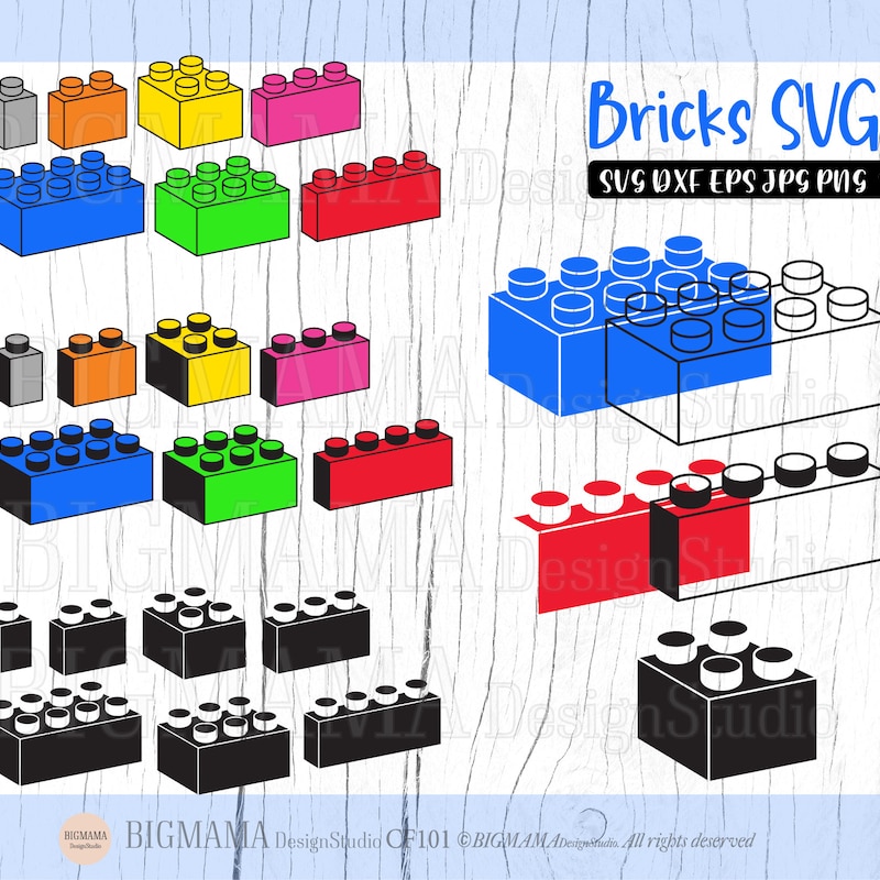 Legos Svg - Etsy