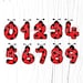 Ladybug Alphabet Svg,dxf,letters,font,numbers,birthday,cut File,bundle ...