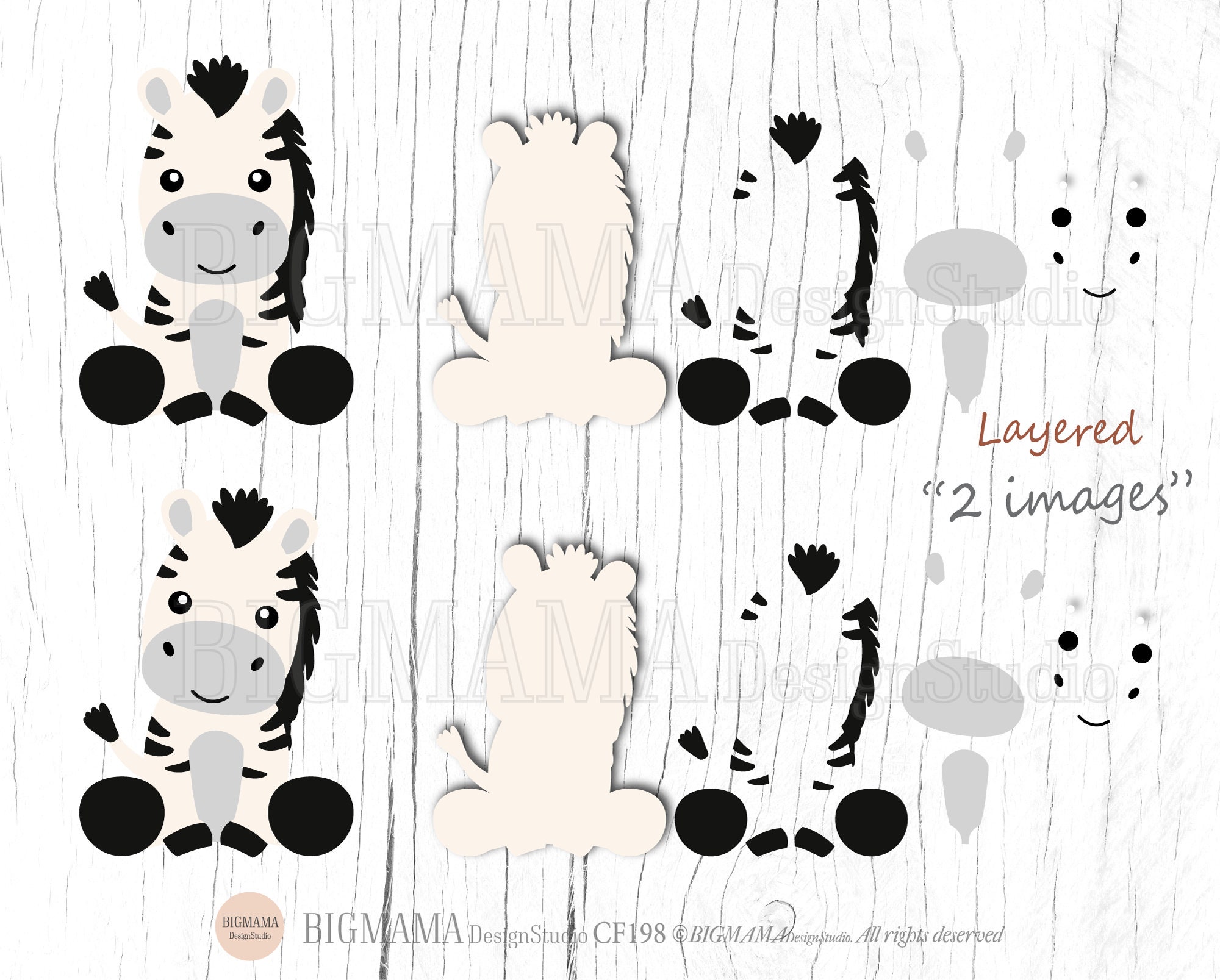 Baby Zebra Svgzebra Svg for Cricutcut - Etsy Canada