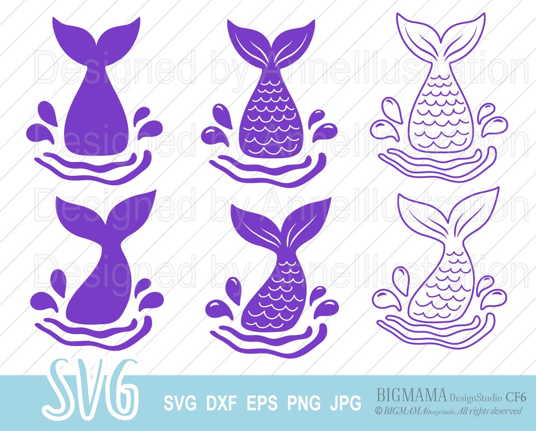Mermaid Tail Svg,birthday,girls,sea Svg,summer,princess,mermaid Tail ...
