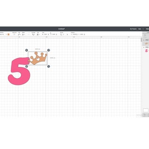 Numbers With Crown Svg,princess,birthday,dxf,year Old,kids,girl,party ...