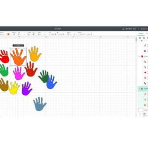 Hand Print Svg,dxf,hand Prints,hand Print Png,cut File,bundle,kids ...
