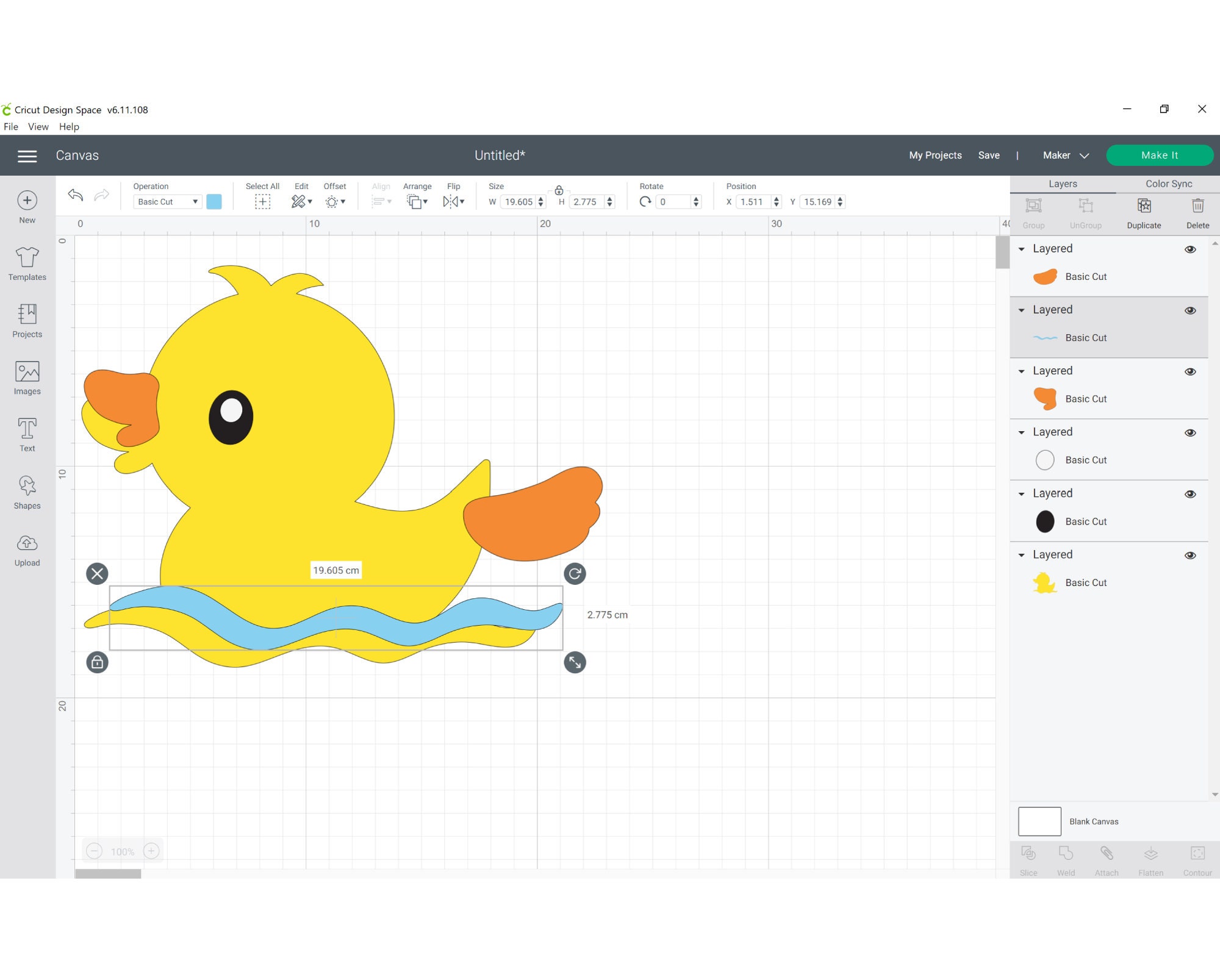 Duck Svg,baby Duck,dxf,handdrawn,duck Cut File,png,cut File,layered ...