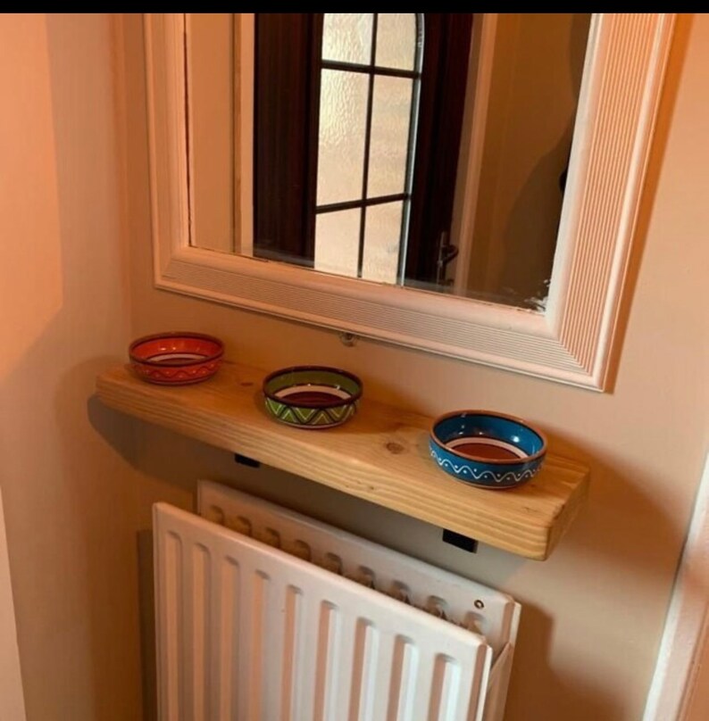 Narrow Radiator Console Shelf - Etsy UK