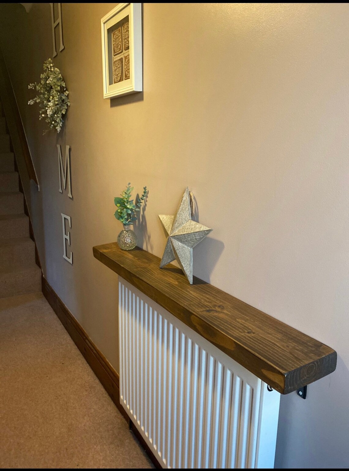 Narrow Radiator Console Shelf - Etsy UK