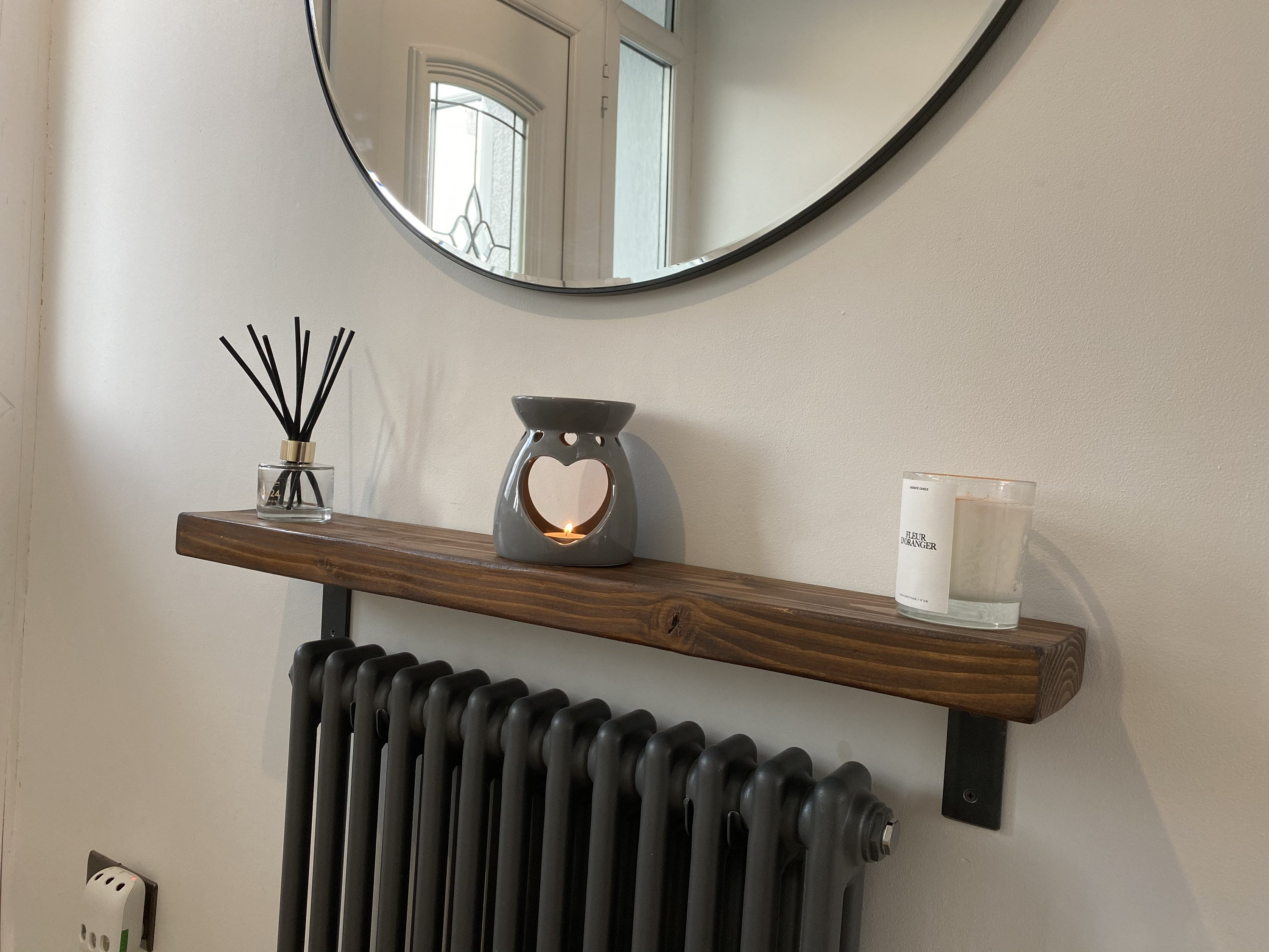 Narrow Radiator Console Shelf - Etsy UK
