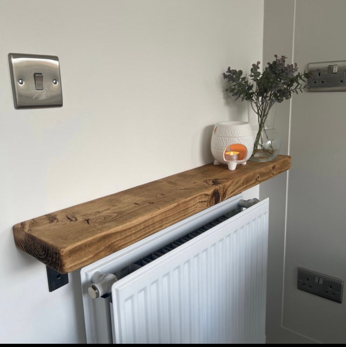 Narrow Radiator Console Shelf - Etsy UK