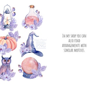 Watercolor Halloween Digital Paper, 16 Seamless Patterns. Handpainted ...