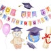 Graduation Clipart. School and University Clip Art. Student Handpainted ...