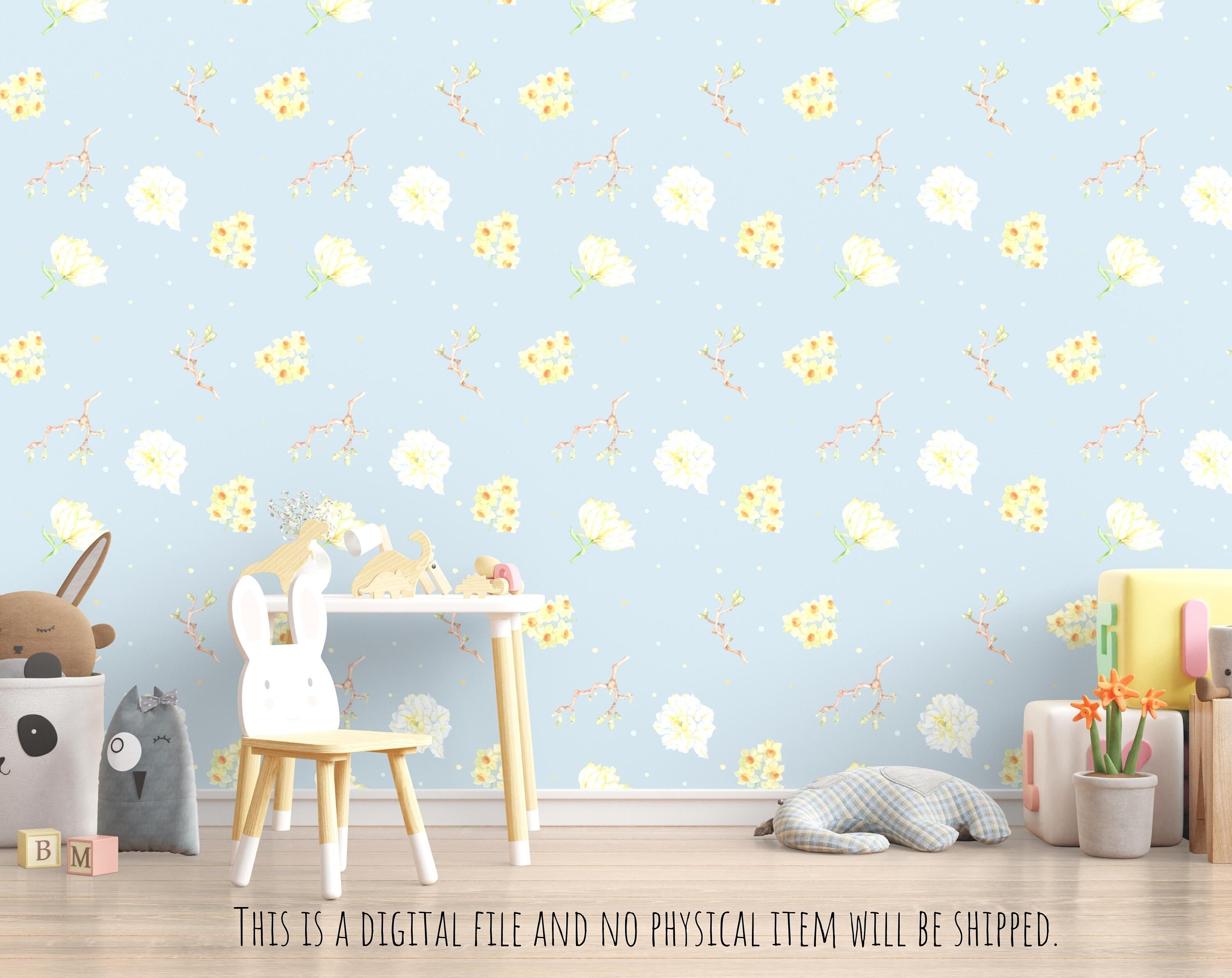 Watercolor Spring Digital Paper 12 Seamless Patterns. - Etsy