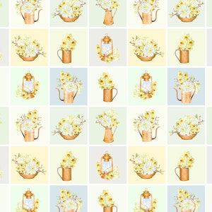 Watercolor Spring Digital Paper, 12 Seamless Patterns. Handpainted ...