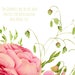 Watercolor Flower Clipart, Pink Peony Bouquet, Floral Arrangements ...