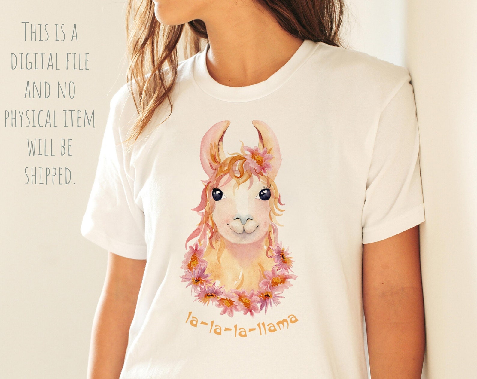 Watercolor Llama Clipart Handpainted Alpaca Clip Art for - Etsy