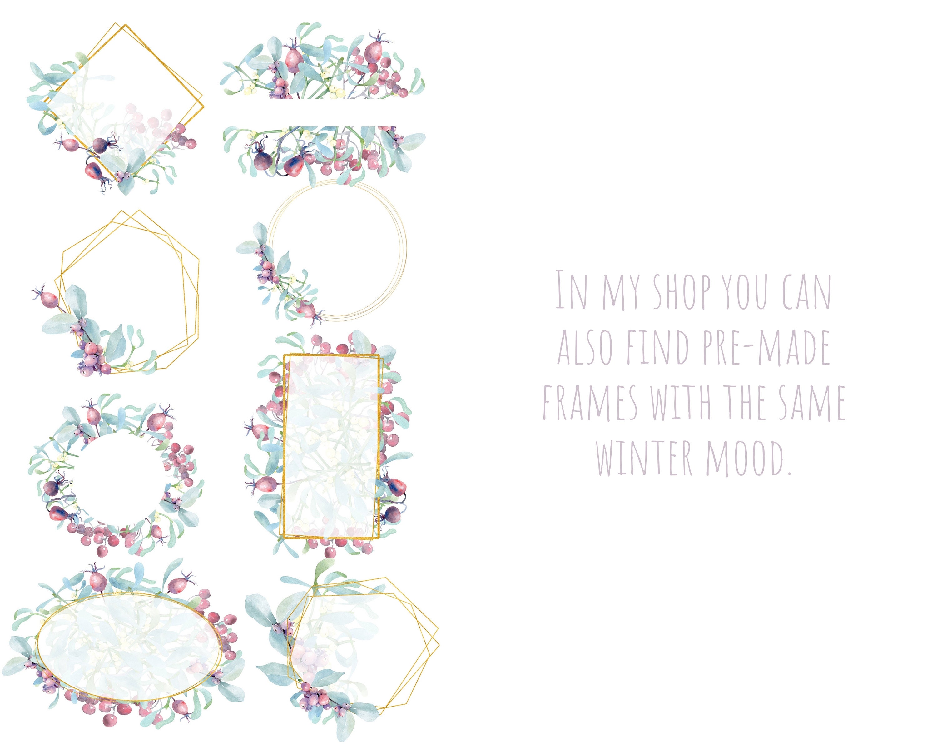 Watercolor Numbers Clipart Hand Painted Number Floral Clip - Etsy