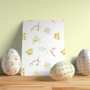 Watercolor Spring Digital Paper, 12 Seamless Patterns. Handpainted ...
