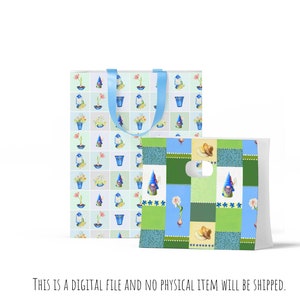 Watercolor Garden Digital Paper, 12 Seamless Patterns. Handpainted Farm ...