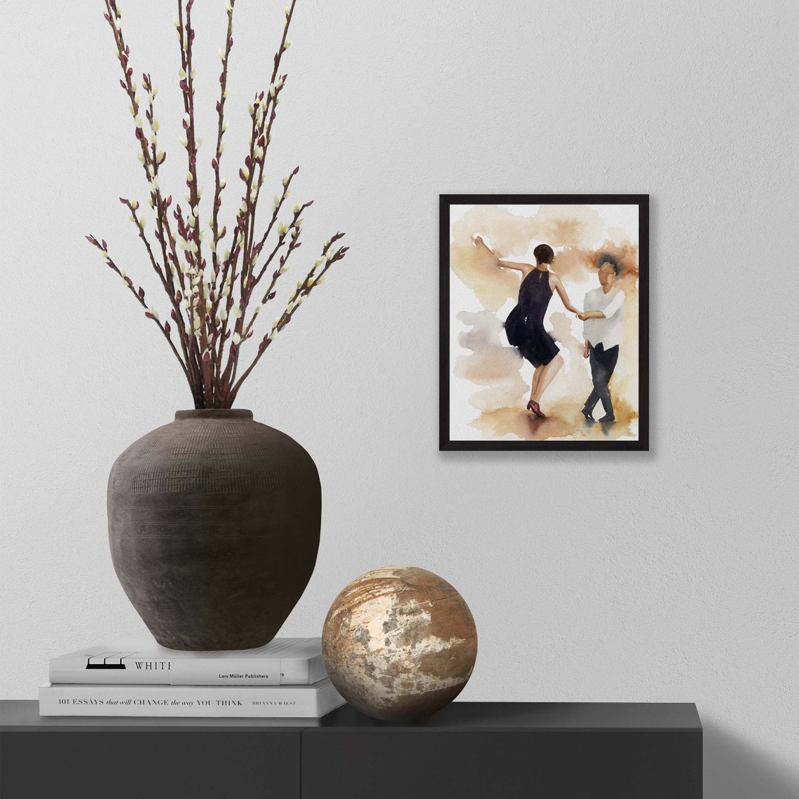Watercolor Swing Dancing Print Swing Out - Etsy