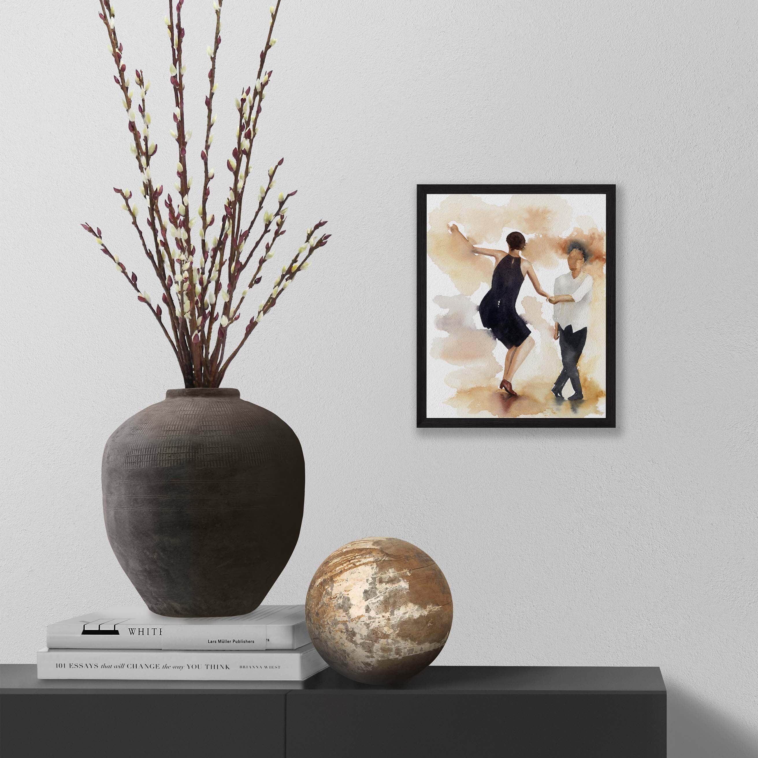 Watercolor Swing Dancing Print Swing Out - Etsy