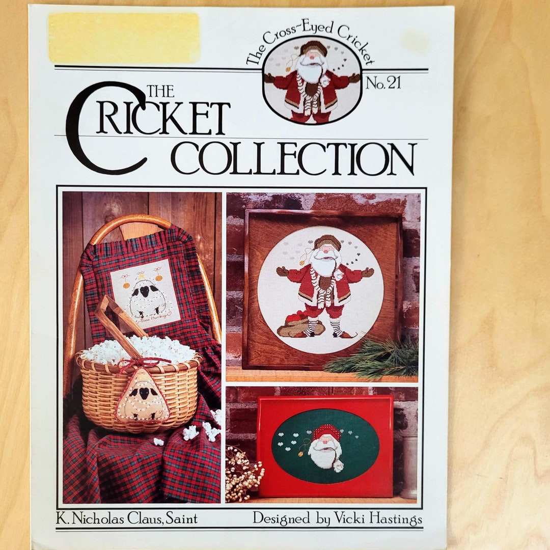 The Cricket Collection Counted Cross Stitch Pattern K. Nicholas Claus ...