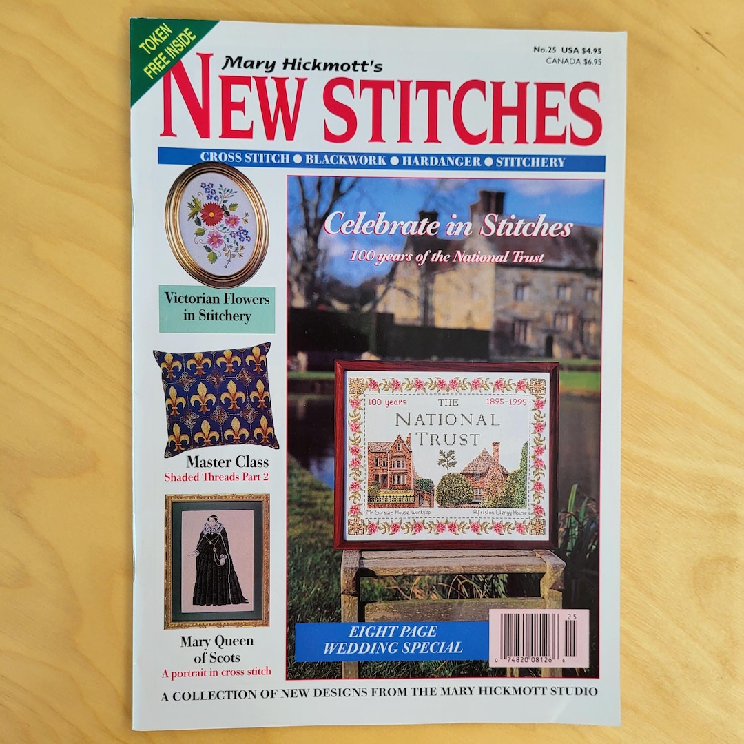 Counted Cross Stitch Magazine Mary Hickmott's New Stitches No. 25 - Etsy