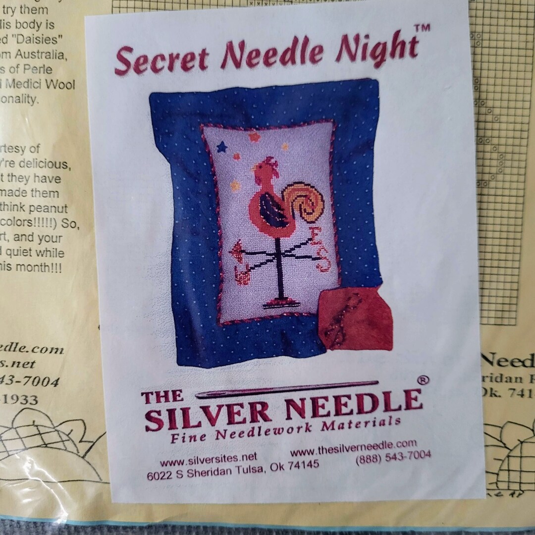 The Silver Needle Secret Needle Night Cross Stitch Kit Good Morning ...