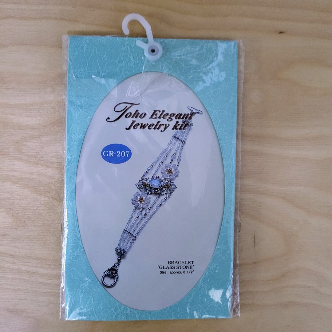 Toho Elegant Jewelry Kit Bracelet Glass Stone, DIY Beads Bracelet - Etsy