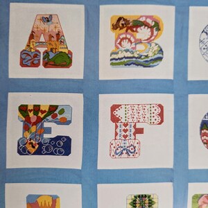 Counted Cross Stitch Book an Enchanting Alphabet by Annie Designs - Etsy