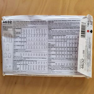 Simplicity Sewing Pattern 4632 Misses' Shirt Dress, Tunic, Pants ...