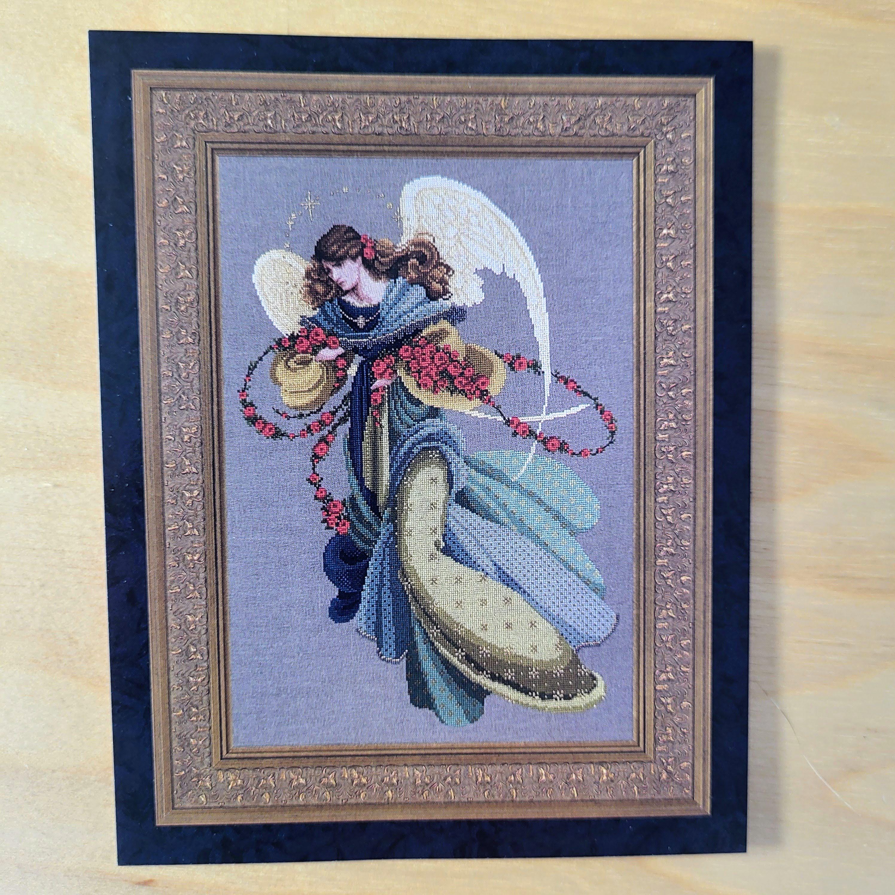 Lavender and Lace Counted Cross Stitch Pattern Angelica - Etsy