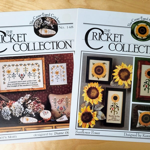 Cricket Collection Cross Stitch - Etsy