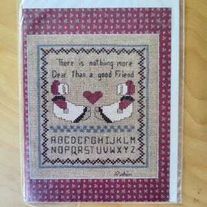 Set of 5 Mini Counted Cross Stitch Patterns Folk Embroidery, Country ...
