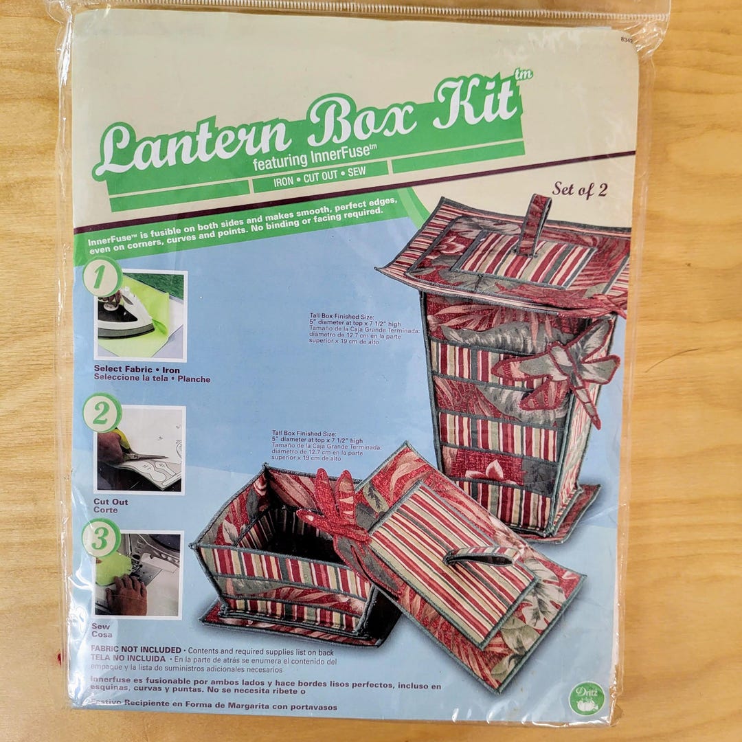 Dritz Lantern Box Kit Featuring Innerfuse - Makes 2 Lantern Boxes - Etsy