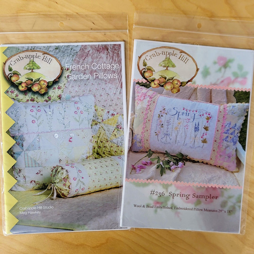 Crabapple Hill Studio Quilt, Hand Embroidery and Stitchery Patterns ...