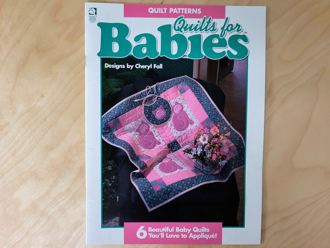 Vintage Quilting Pattern Booklet Quilts for Babies by Cheryl Fall - Etsy