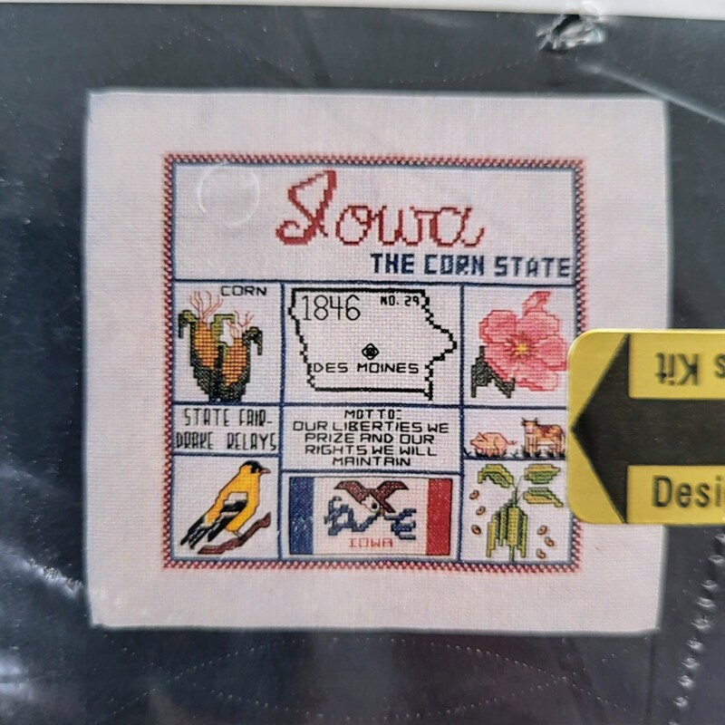 Iowa Cross Stitch - Etsy