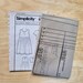 Simplicity Sewing Pattern 8042 Girl's Dress, Top and Shorts, Size 7-16 ...