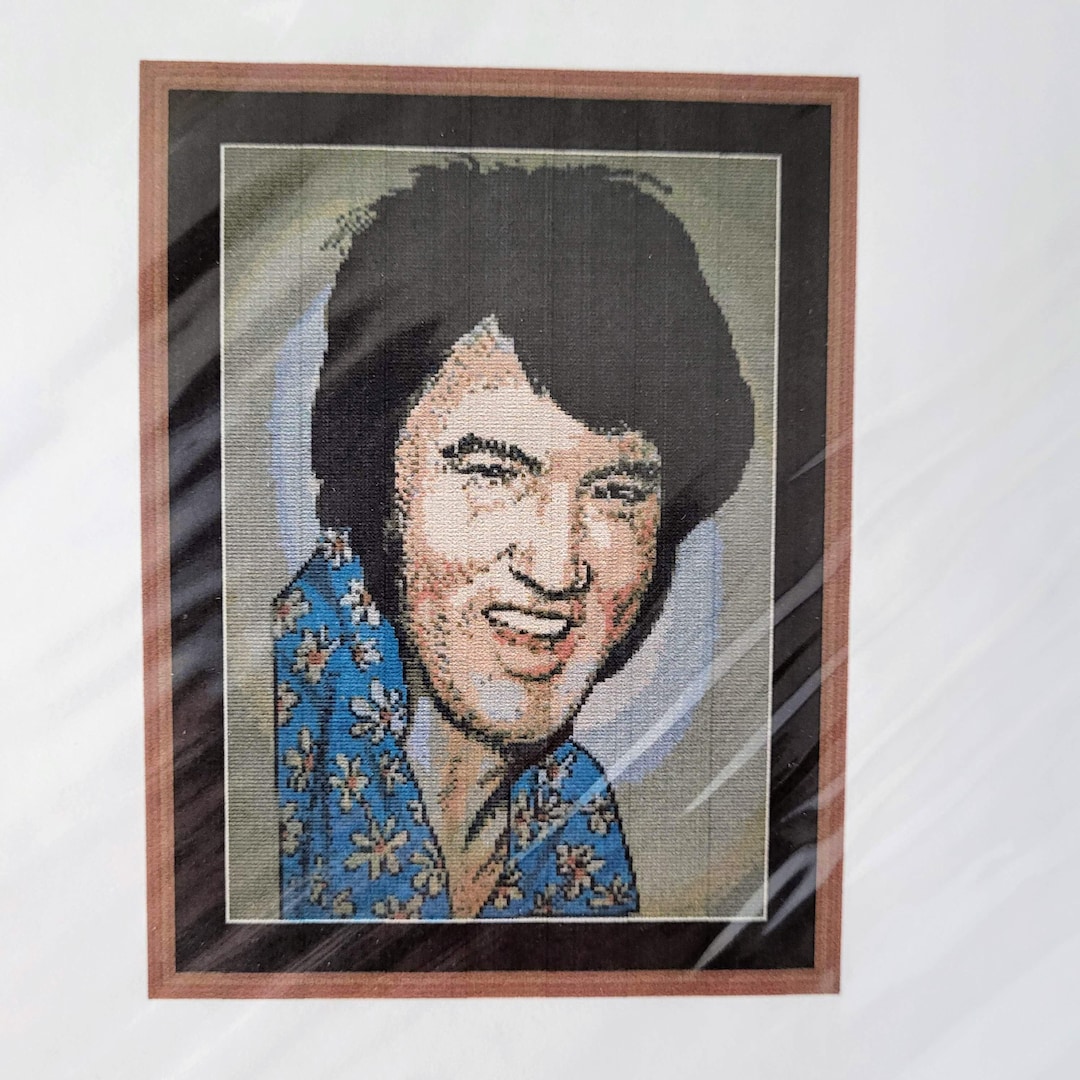 Elvis Presley Exclusive Counted Cross Stitch Pattern by Stitch the ...