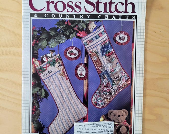Cross Stitch and Country Crafts Magazine With 26 Projects July/aug 1988 ...