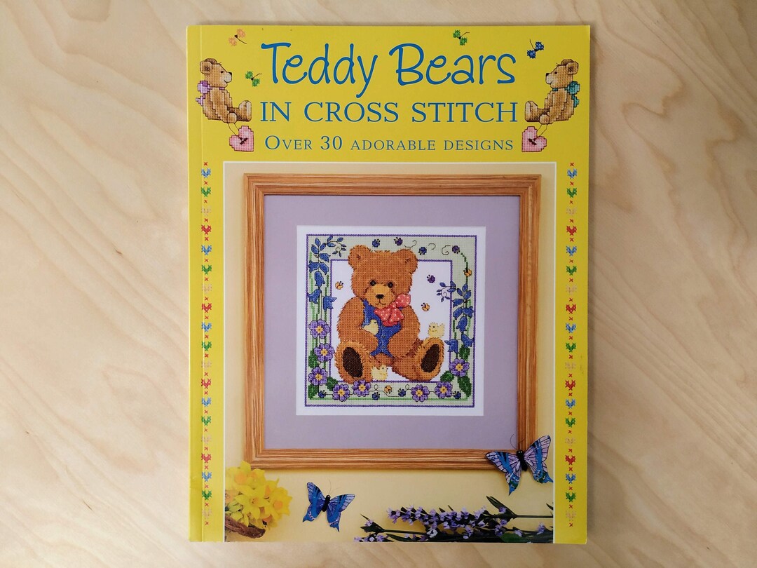 Book Teddy Bears in Cross Stitch Over 30 Adorable Designs, Baby ...