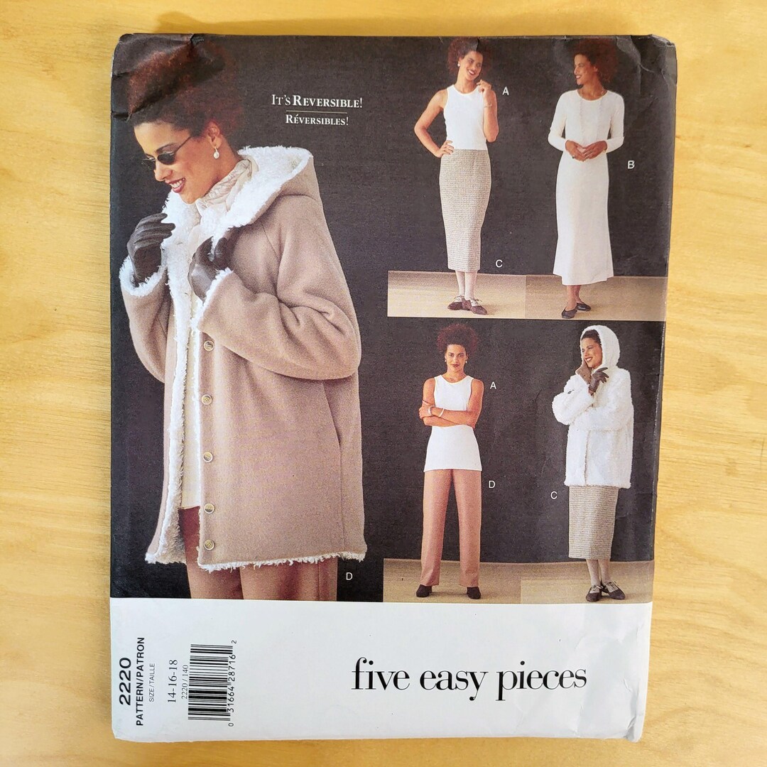 Vogue Sewing Pattern 2220 Misses' Jacket, Dress, Top, Skirt and Pants ...