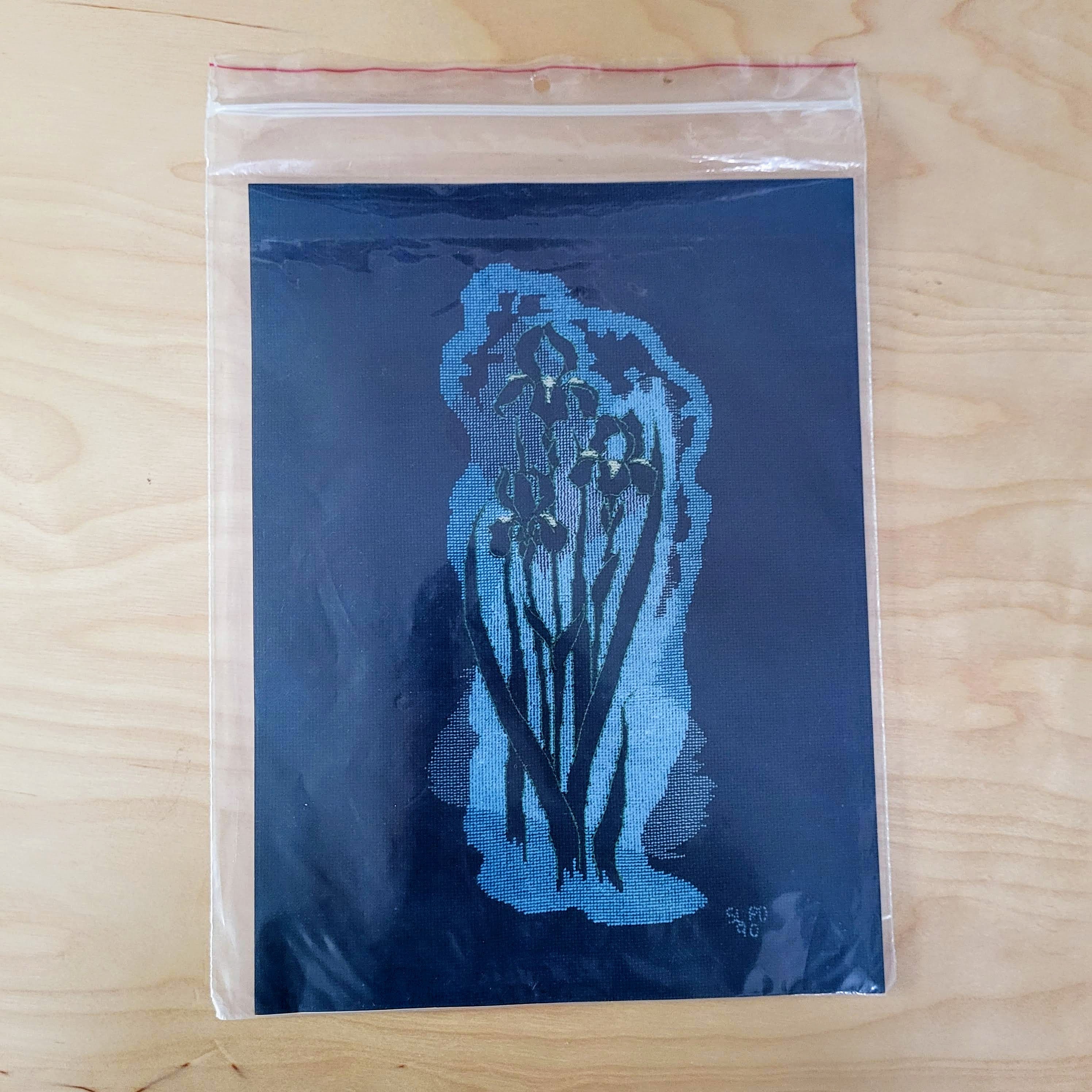 Vintage Assisi Iris Embroidery Pattern by Sue Lentz Needlework - Etsy