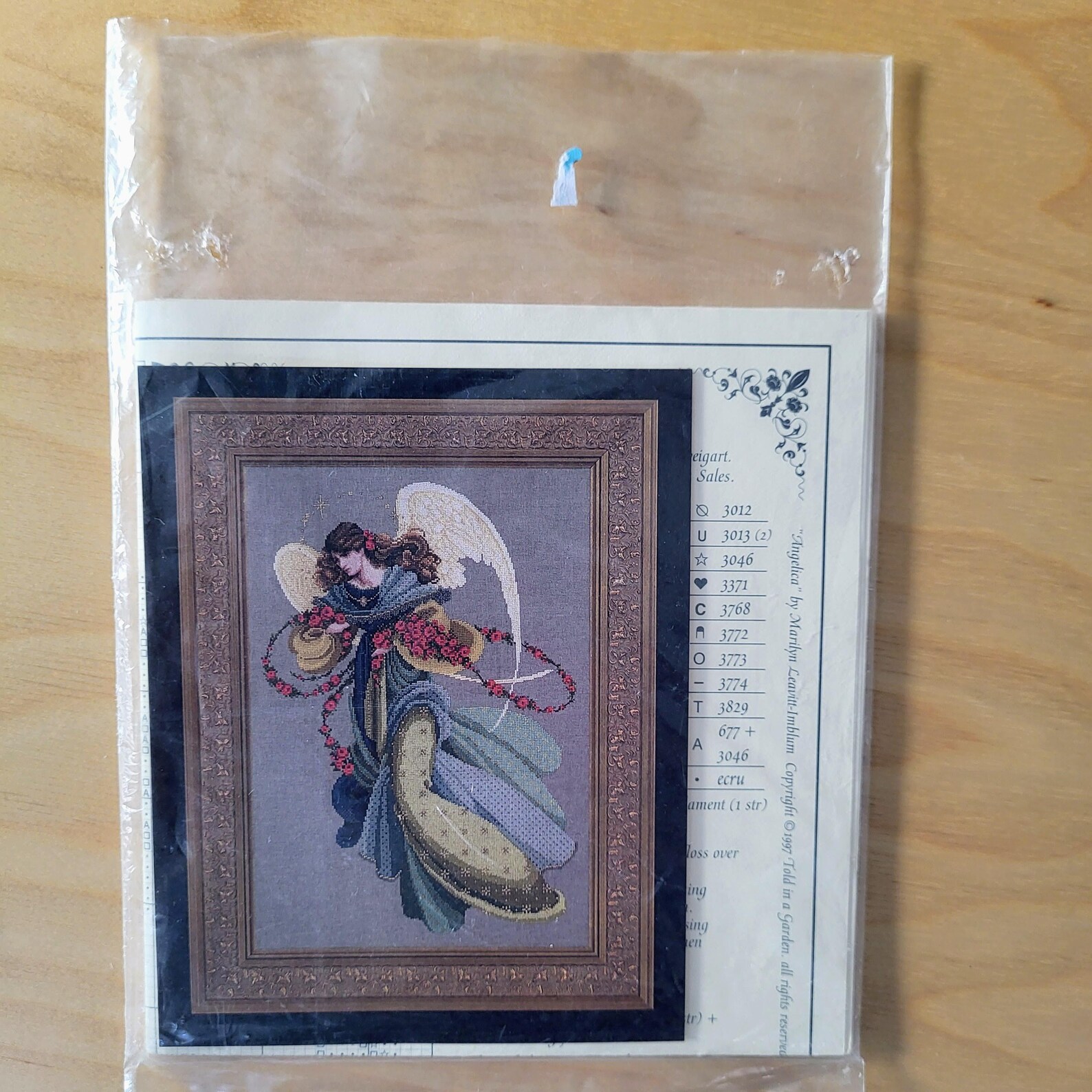 Lavender and Lace Counted Cross Stitch Pattern Angelica - Etsy