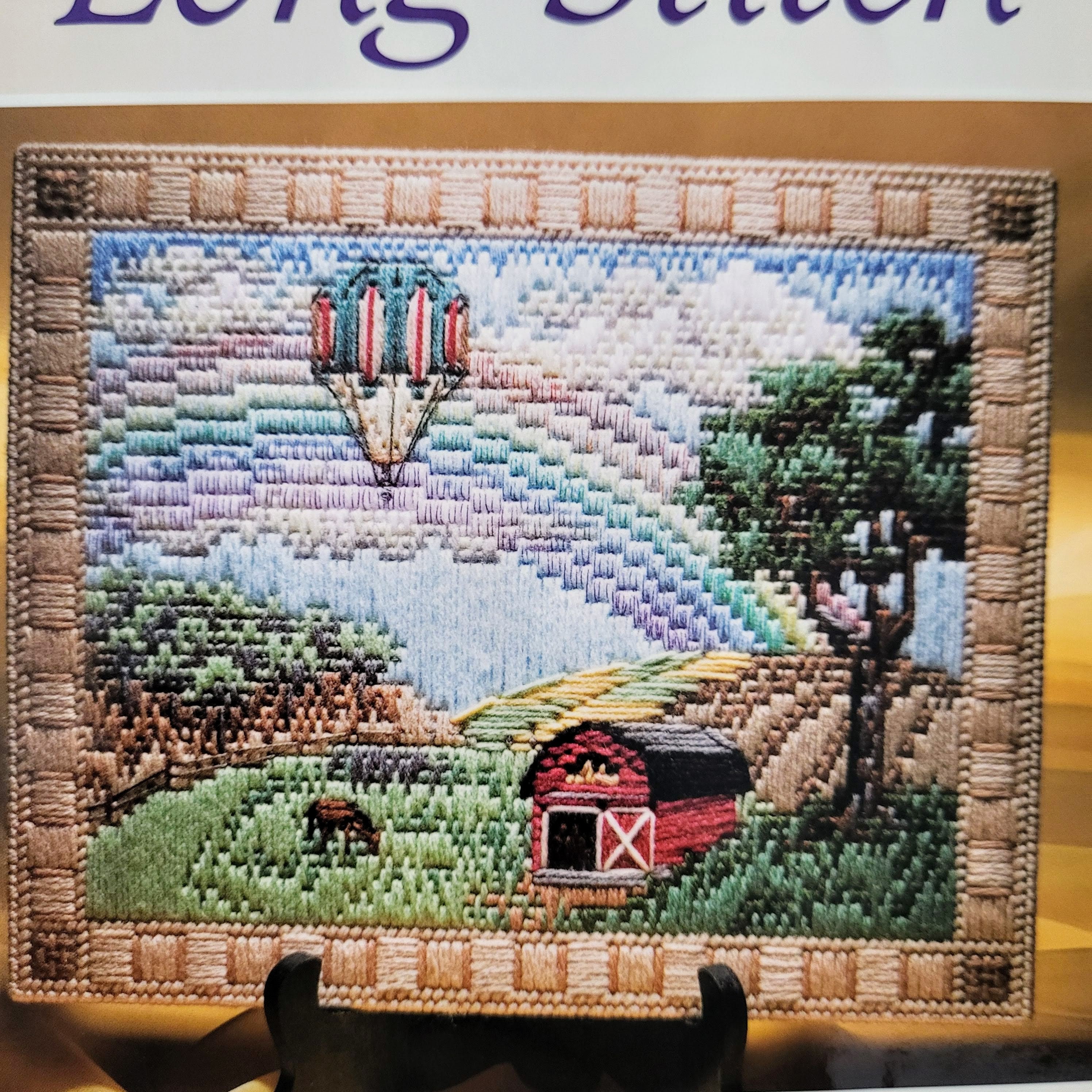 Favorite Scenes in Long Stitch by Janelle Giese, 6 Plastic Canvas ...