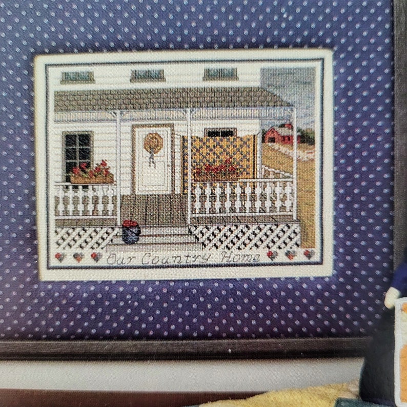 Vintage Counted Cross Stitch Pattern Country Quilts by Linda Myers - Etsy