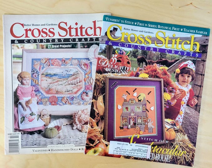 Cross Stitch and Country Crafts Magazine , Country Crafts, Counted ...