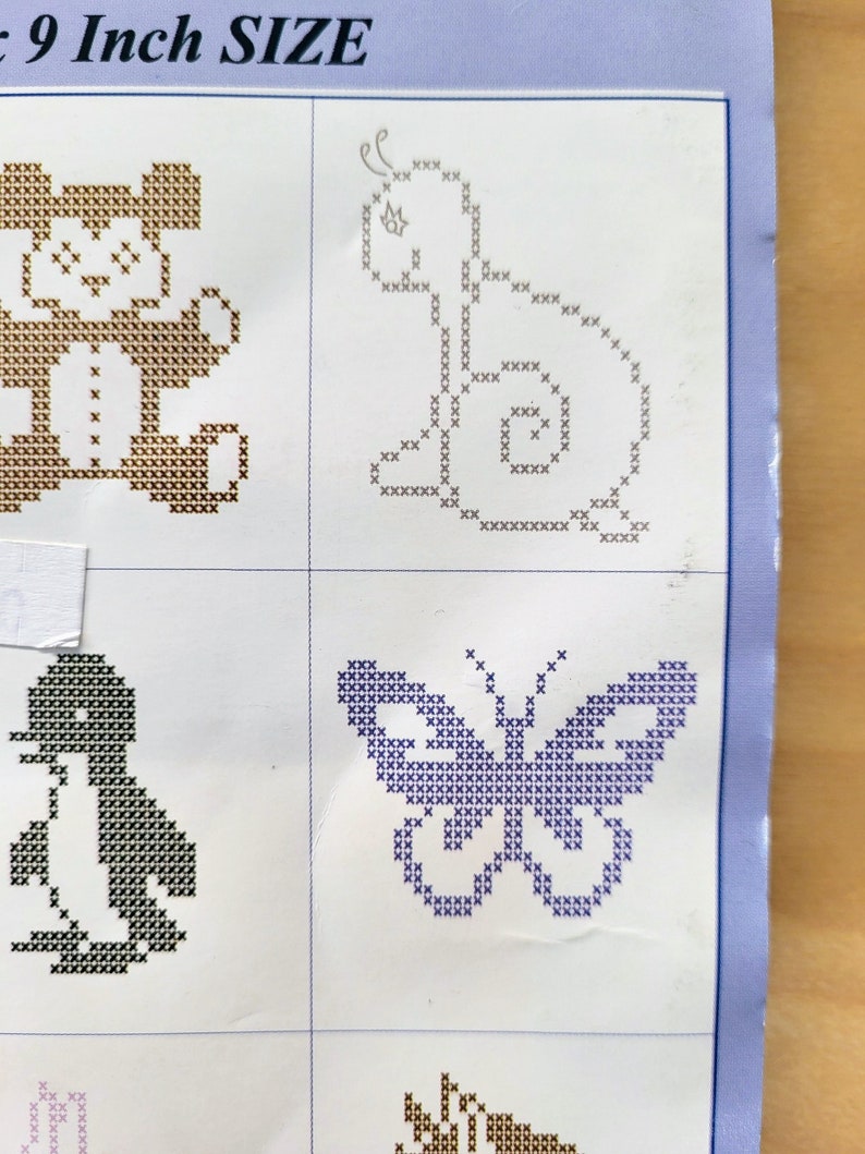 12 Baby Quilt Blocks 9x9 by Fairway Needlecraft Co. - Etsy