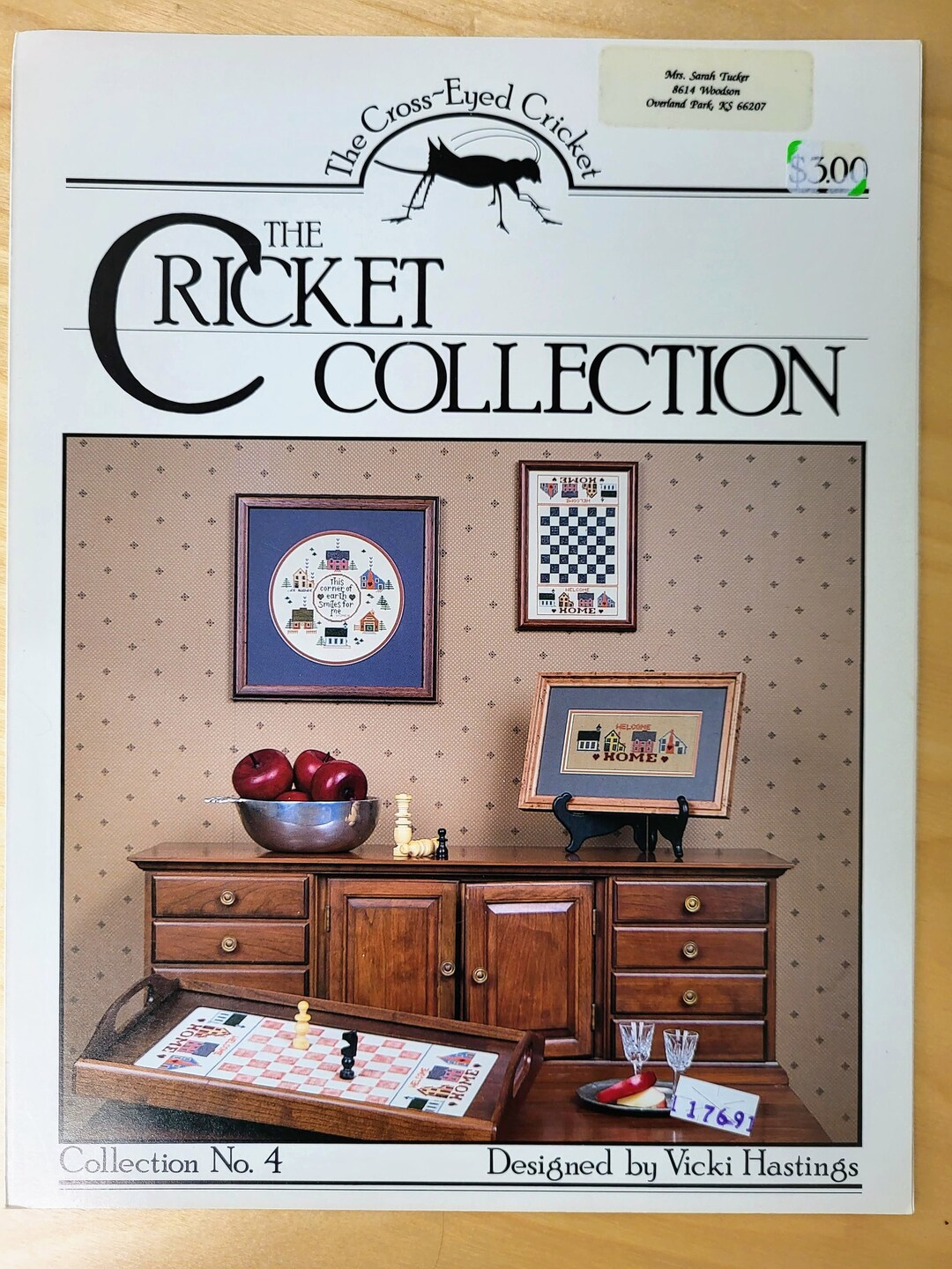 Cross Stitch Pattern the Cricket Collection Collection #4 - Etsy