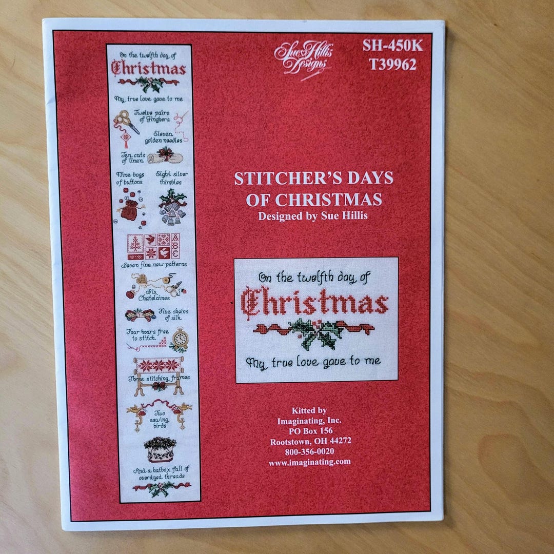 Sue Hillis Designs Counted Cross Stitch Kit Stitcher's Days of ...