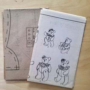 Simplicity Sewing Pattern 9894 Stuffed Teddy Bears Sewing Pattern 15 ...